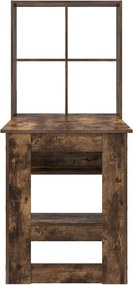 Stůl Kouřový dub Kompozitní dřevo 122 x 67 x 145 cm 3337261