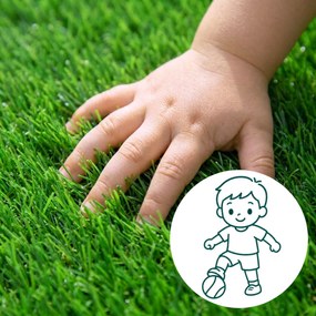 Trade Concept, Umělá tráva Pure Green, na míru, šíře 2m,4m, zelená