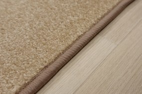 Vopi, Kusový koberec Eton béžový 70, 80x150, béžová, obývací pokoj
