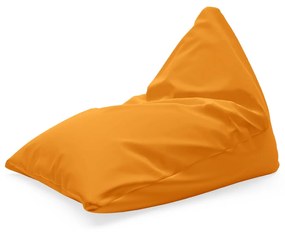 Sablio Sedací vak Triangl Neonová oranžová: 120 x 100 x 100 cm