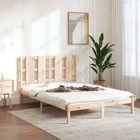 Rám postele masivní borovice 140 x 190 cm,  3105580
