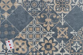 Beaulieu International Group, PVC podlaha - lino Livitex Retro 2791, na míru, šíře 3m,4m, šedá, filc, chodba / předsíň
