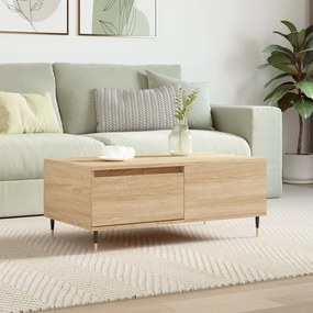 vidaXL Konferenční stolek 90 x 50 x 36,5 cm kompozitní dřevo [830799] Barva: dub sonoma