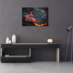 Skleněný obraz - Láva (70x50 cm)