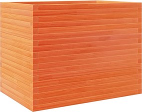 Zahradní truhlík voskově hnědý 90x60x68,5 cm masivní borovice 3282501