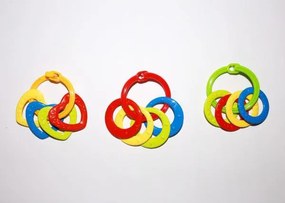 Profibaby Kroužky se 4 tvary plast 3 m+