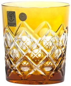 Sklenička Sultan, barva amber, objem 290 ml