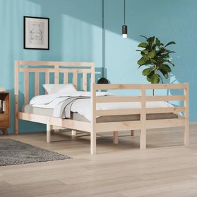 vidaXL Rám postele masivní dřevo 120 x 200 cm [3105312] Barva: Přírodní
