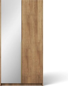 ADRK Šatní skříň ALERA II AG 100, dub artisan/madlo zlaté