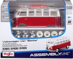 Maisto - Stavebnice - Volkswagen Van Samba, 1:25