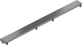 Mexen Flat M13 krytka žlabu 2v1, 60 cm, broušený grafit, 1E19060