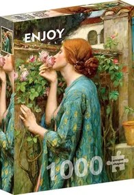 ENJOY Puzzle John William Waterhouse: Duše růže / 1000 dílků / od 14 l