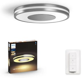 Philips Hue White Ambiance 8719514341111 Being stropní svítidlo LED +SWITCH D348mm 32W/2400lm 2200-6500K hliník bluetooth Philips HUE inteligentní osvětlení