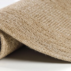 Ayyildiz, Kusový koberec Comilla 886 Beige kruh, 80x80 (průměr) kruh, béžová, chodba / předsíň