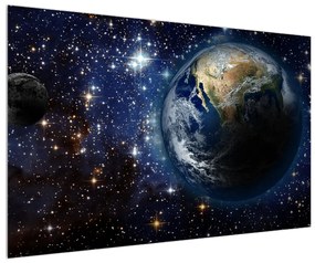 Vesmírný obraz planet (120x80 cm)