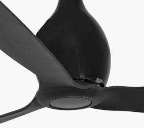 FARO 32030 - Stropní ventilátor MINI ETERFAN černá pr. 128 cm + dálkové ovládání