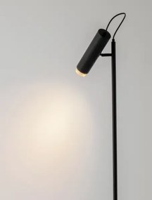Designová stojací lampa Nessi Černá