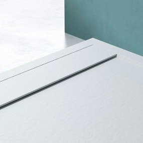 Sprchová vanička z litého mramoru DOPORRO BLICK 100-160cm WHITE Velikost: 140x90x3