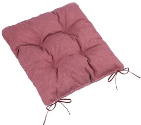 Bellatex Sedák LADA prošívaný 40x40 cm Uni hnědorůžová