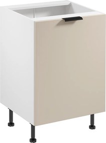 SORENTO pl | dolní skříňka D60 s dvířky | 60 cm | LEVÁ | bílá/béžová