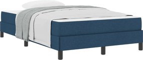 Postel s boxspringem Modrá 120 x 190 cm textil 3398478