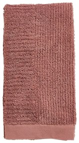 Světle červený froté bavlněný ručník 50x100 cm Classic – Zone