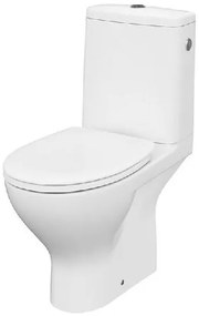 Cersanit Moduo - WC kombi se sedátkem SoftClose, vario odpad, boční napouštění, CleanOn, bílá K116-030