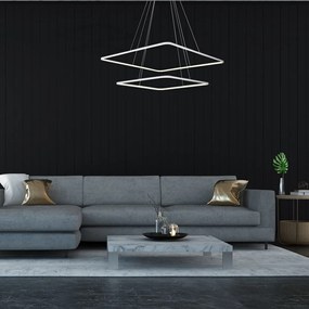 Závěsné LED svítidlo Nix, 2x LED 50w, 3000k, w