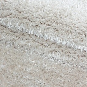 Vopi | Kusový koberec Brilliant shaggy 4200 natur - Kruh průměr 120 cm
