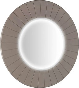 Sapho Lumiro - Zrcadlo s LED osvětlením, průměr 75 cm, agila LR750-4343S