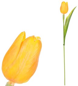 Autronic Tulipán plastový, žlutý 1 ks