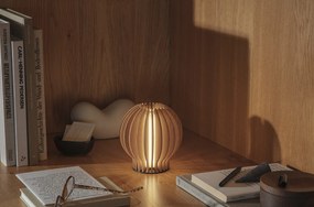 EVA SOLO Zářívá kulatá LED lampa 15cm hnědá