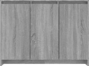 vidaXL Příborník 102 x 33 x 75 cm kompozitní dřevo [813015] Barva: šedá sonoma