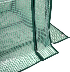 Zahradní fóliovník se 3 policemi, 126 x 49 x 69 cm 108268