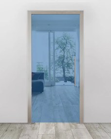 Celoskleněné dveře do pouzdra - Planibel modrá Průchozí šířka (cm): 70, Průchozí výška (cm): 210