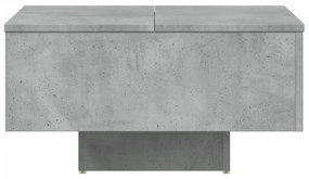 Konferenční stolek betonově šedý 60 x 60 x 31,5 cm dřevotříska - Default Title