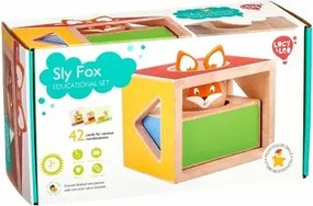 Lucy  Leo Mazaná liška dřevěná hra s předlohami / od 3 let