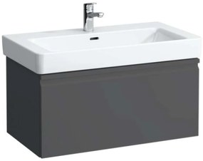 Laufen Pro S - Umyvadlová skříňka, 101x45x39 cm, 1 zásuvka, grafit mat H4835510964801