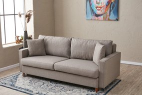 Hanah Home Třímístná pohovka EVA krémová