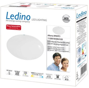 LED stropní světlo Altona VF senzor 4000K 18W 32cm