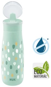 Dětská láhev NUK Mini-Me Flip 450 ml green Barva: zelená