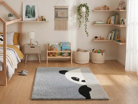 Obdélníkový koberec PANDA do dětského pokoje