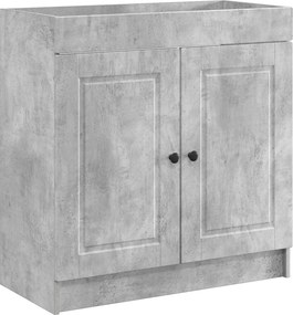 Sada koupelnového nábytku Betonově šedá 56 x 37,5 x 81 cm 3404127