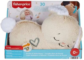 Usínáček fisher-price králíček se zklidňující hudbou