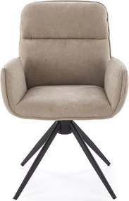 HALMAR K574 židle tmavě béžová