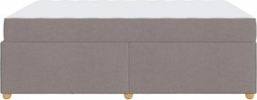 Rám postele Taupe 160 x 200 cm textil 3399367