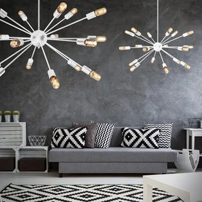Designový lustr Orbit bílé