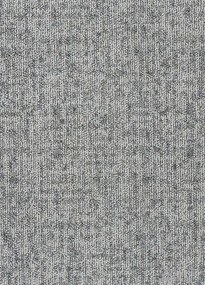 Breno Metrážový koberec INDIGO 34684, šíře 400 cm, Šedá/Vícebarevné