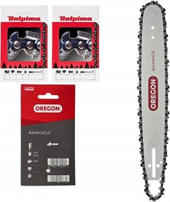 2x Řetěz vodítko pro pilu Nac TT-CS5800 40 cm