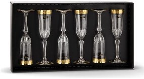 BOHEMIA PRESTIGE MIRADOR SKLENICE NA ŠAMPAŇSKÉ 180ML SADA 6 KS